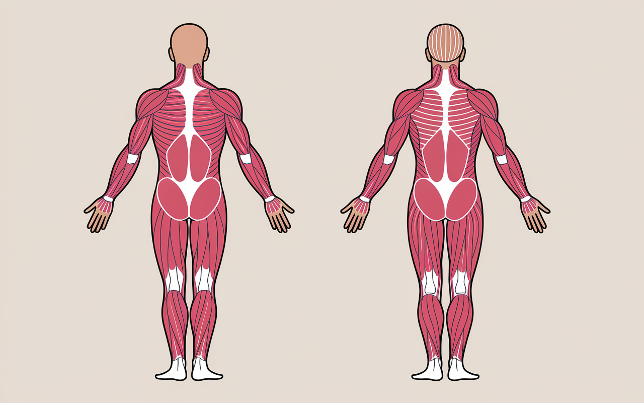 Muscle dans le dos les grands groupes et leurs rôles essentiels